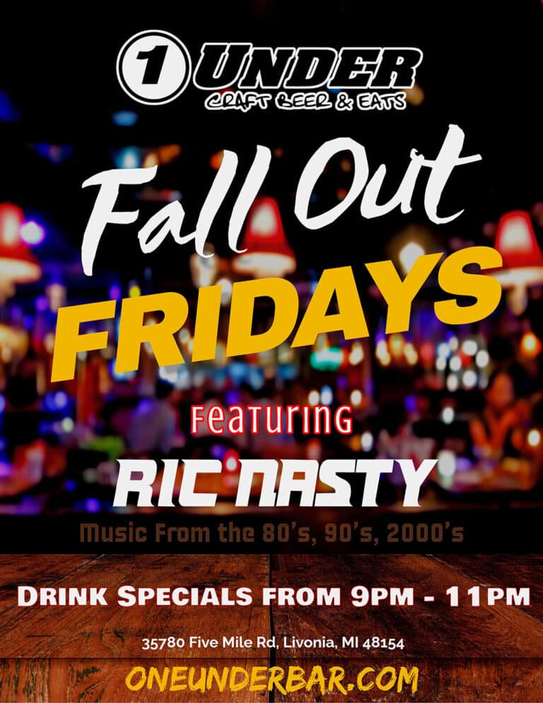 DJ RIC NASTY - December 20, 2025 • One Under Craft Beer + Eats