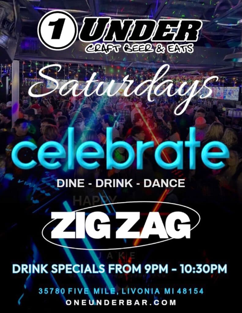 DJ ZIG-ZAG - February 14, 2026 • One Under Craft Beer + Eats